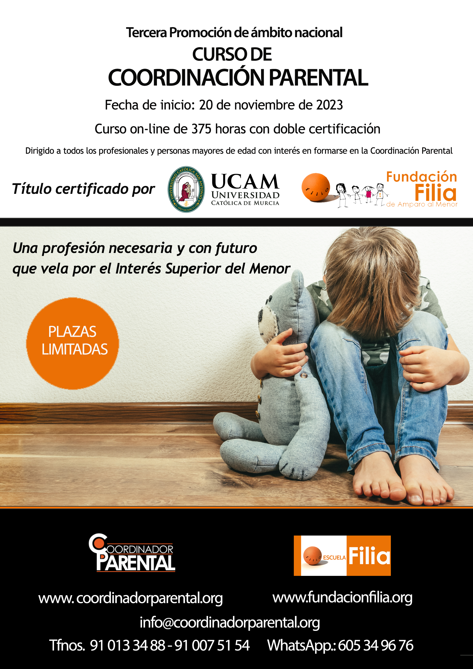 Diploma Universitario de Coordinación Parental de UCAM Fundación Filia